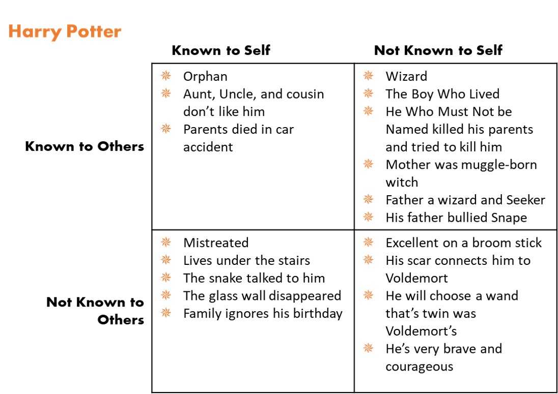 The Johari Window As a Tool in Feedback Processing | Bright Inventions