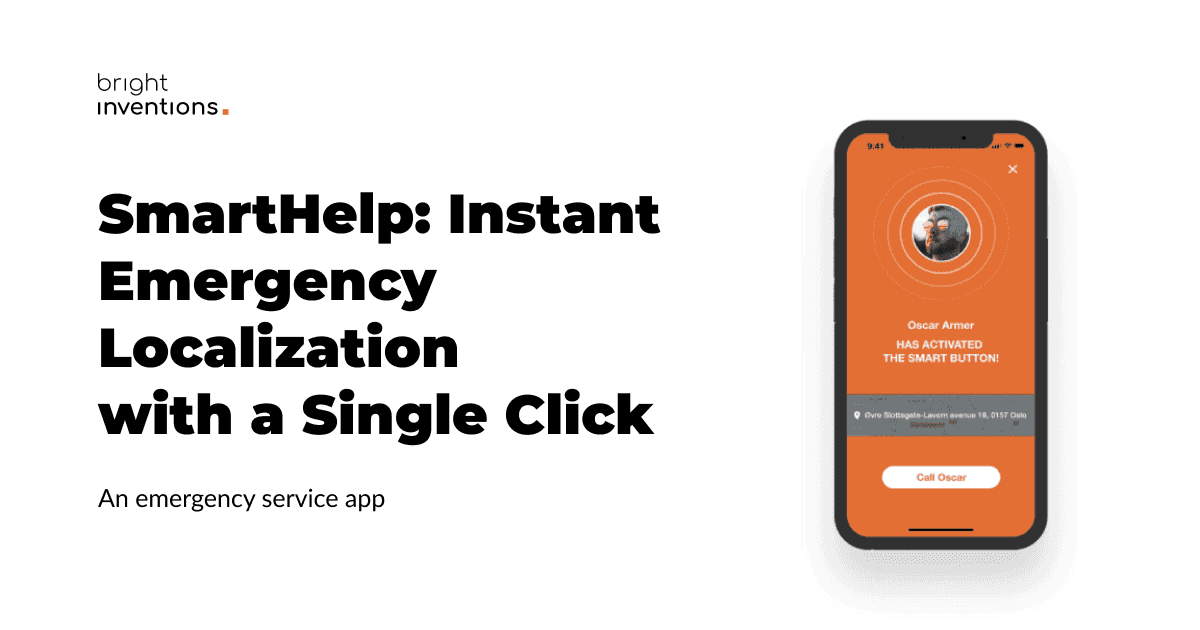 SmartHelp: Instant Emergency Localization with a Single Click | Bright Inventions