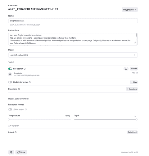 Using OpenAI Assistant v2 API to Build Your Own Knowledge Base Chatbot ...