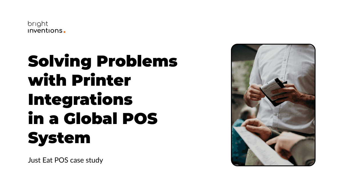 Solving Problems with Printer Integrations in a Global POS System ...